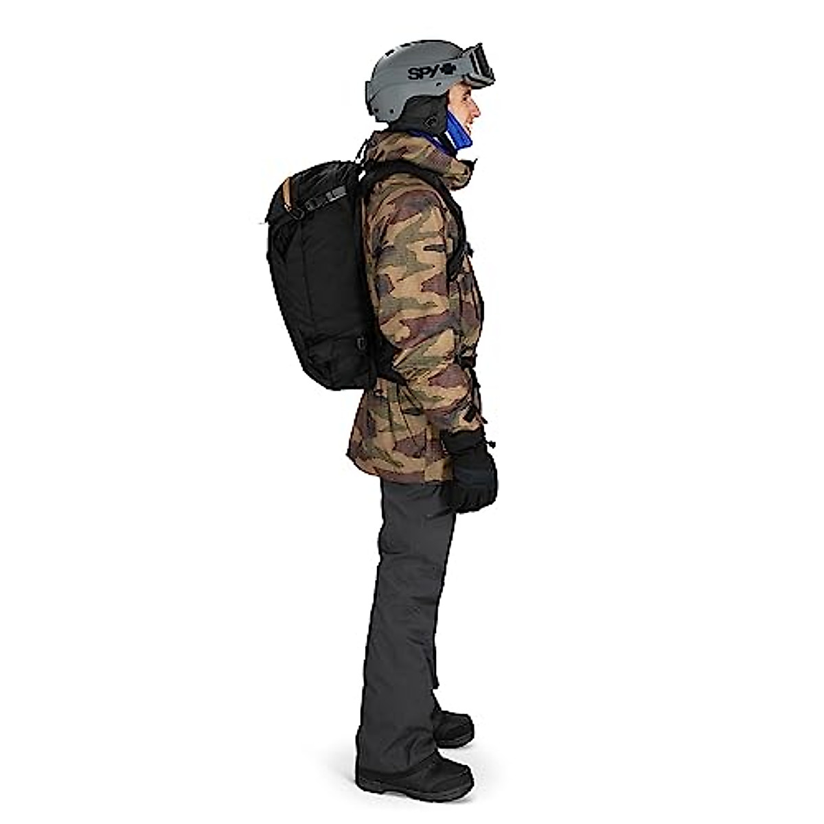 Osprey Soelden 32L Ski and Snowboard Backpack, Black, One Size