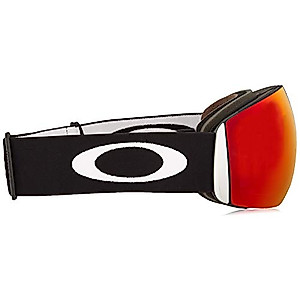 Oakley mens Flight Deck, Matte Black W/Prizm Torch Iridium , Large