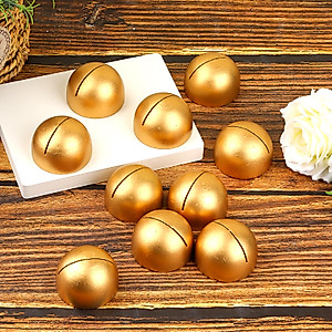 Abeillo 12 Pcs Table Number Holders Gold Wedding Place Card Holders Wood Table Card Display Stands, Modern Table Number Sign Clips for Anniversary Birthday Banquet Restaurant Events