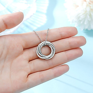 UNGENT THEM 60th Birthday Gifts for Women Mom, 60th Birthday Decorations Woman, 6 Decade Jewelry Gifts for 60 Year Old Woman, Happy 60th Birthday Gifts Ideas