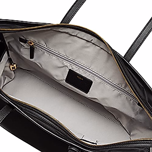 TUMI - Voyageur Everyday Tote Bag - Nylon Tote Bag for Women with Water Bottle Pocket, Phone Pocket, and Leather Handles - Black