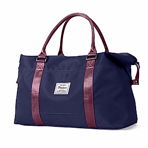 Travel Duffel Bag,Sports Tote Gym Bag,Shoulder Weekender Overnight Bag for Women