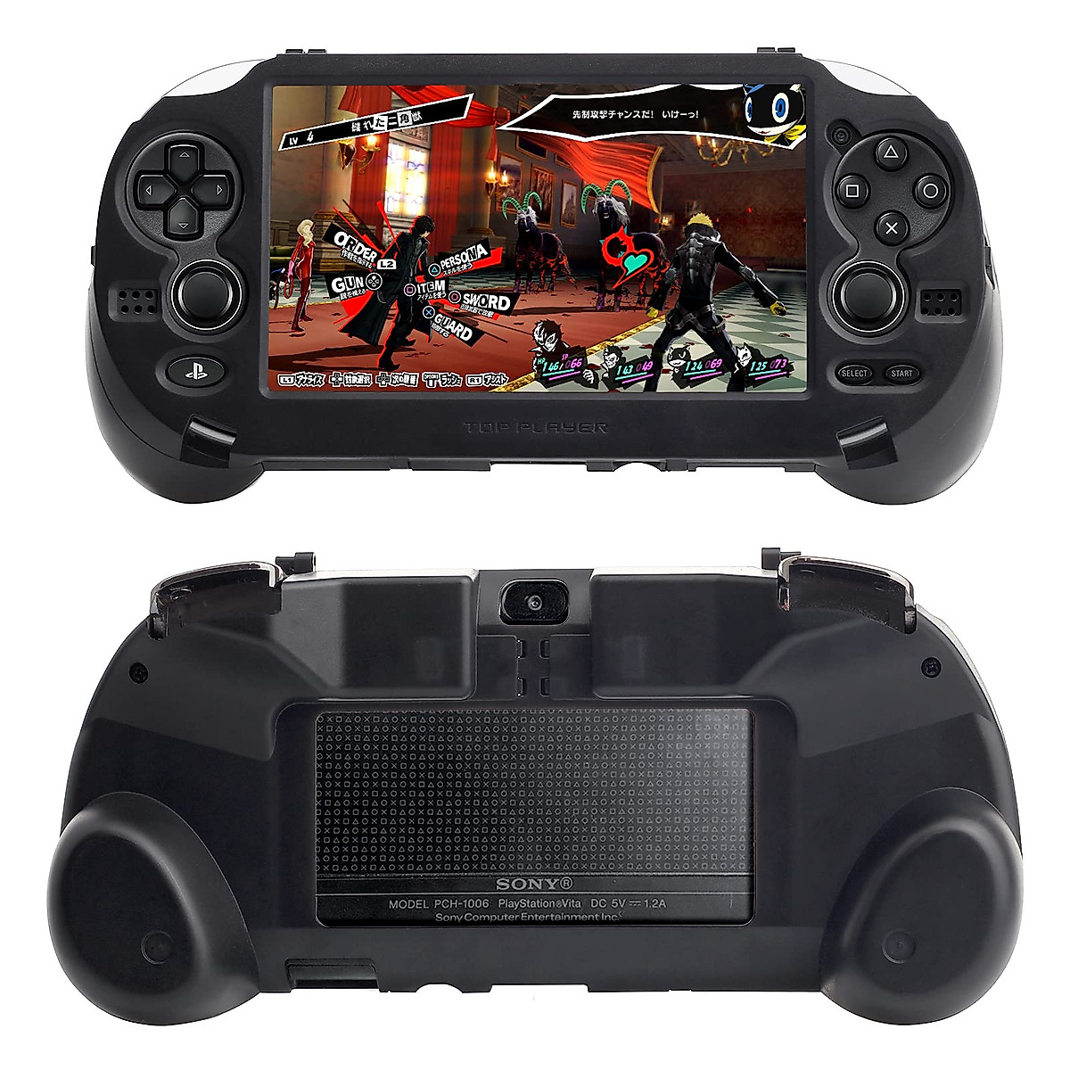 CHENLAN L2 R2 Trigger Hand Grip Shell Controller Protective Case for Playstation PS Vita 1000