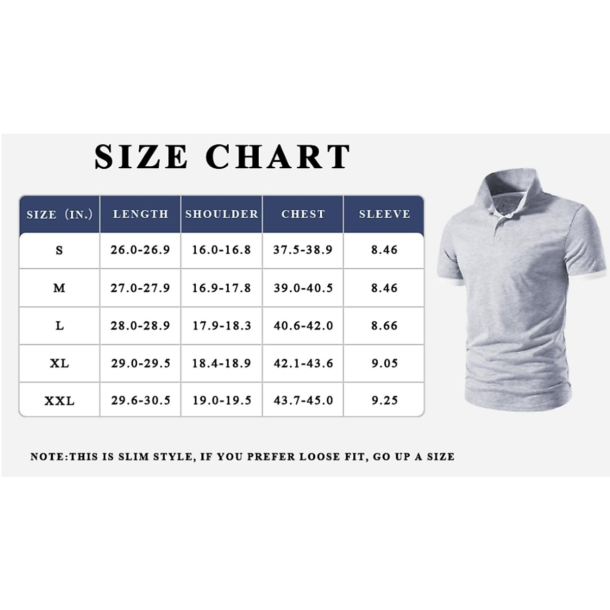 Maiyifu-GJ Golf Polo Shirts for Men Lightweight Color Block Short Sleeve Shirt Casual Slim Fit Athletic Tennis T-Shirt (White,Small)