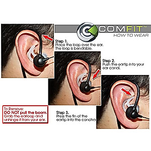 Klein Electronics - ComFit Noise Canceling Boom Microphone Earpiece
