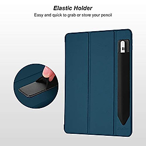 ProCase Pencil Holder Sticker for Apple Pencil 1st and 2nd Gen, Elastic Stylus Pocket Pouch Adhesive Stylus Pen Sleeve Attached to Case for Apple Pencil and Other Stylus Pens-Black