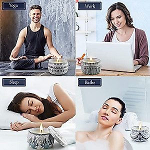 Scented Candles Gifts for Women, 6 Pcs 34 Oz Tarot Candle Set, Unique Witchy Gift, Thank You Gift for Bath, Yoga, Stress Relief Gift Basket for Women, Perfect for Valentines Day, Friend Birthday Gifts