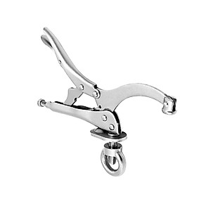 QWORK 9inch Drill Press Locking Clamp, 2 Pack, Fix Clamp, Strong Gripping Clip