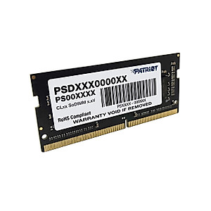 Patriot Signature DDR4 RAM 8GB (1X8GB) 2133MHz CL15 SODIMM Laptop/Notebook Memory Module - PSD48G213381S