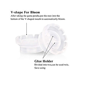 Luckycivia 300 Pcs Lashes Fan Glue Cups, Quick Cup for Sharpening or Closing Volume Fans Eyelash Extensions, Glue Holder and Lash Organizer Tool