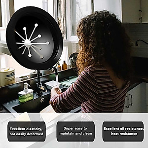 Garbage Disposal Splash Guard Sink Baffle Cover Kitchen Disposal Replacement Waste Food Disposal Accessories Part for Whirlaway, Waste King, Sinkmaster and GE Models