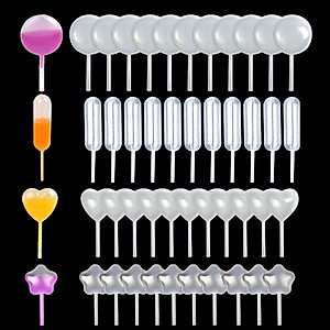 4ml Transfer Pipettes, 200PCS Plastic Disposable Transfer Pipettes Liquid Dropper Plastic Calibrated Dropper Pipetting Clear White