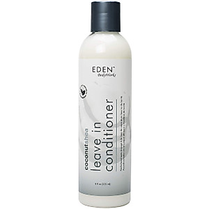 EDEN BodyWorks Coconut Shea Leave-In Conditioner | 8 oz | Moisturize, Define Curls, Add Shine - Packaging May Vary