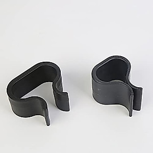 5 Pieces Outdoor Wicker Furniture Clips Sofa Rattan Chairs Connector Fastener Clamp Outdoor Patio Garden Wicker Rattan Furniture Aligment Sectional Connector(Black, Small Size)