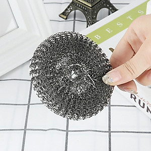 1Pc Black Grill Scrubber Replacement Pads Scrubber Replacement Pads Grill Brushes Outdoor Cooking Tools and Accessories