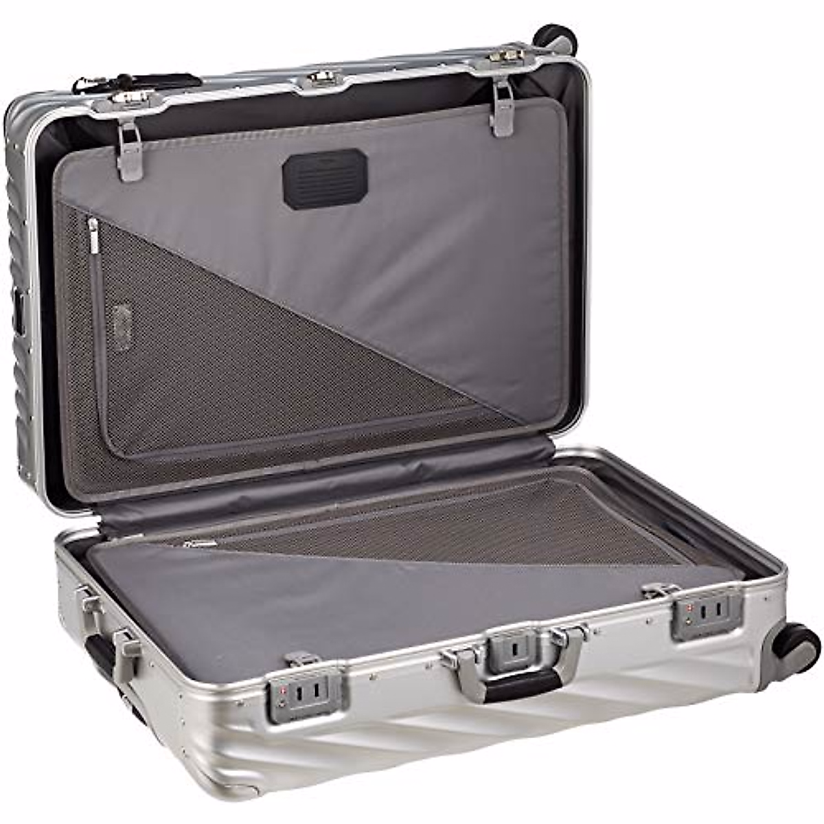 TUMI 19 Degree Aluminum Extended Trip Expandable Packing Suitcase, Silver, One Size