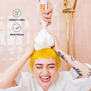 No nothing Very Sensitive Strong Hair Volumizing Mousse - Hypoallergenic, Unscented, Free from Fragrance, Paraben, Alcohol and Gluten, Soy-Free, 6.8 oz