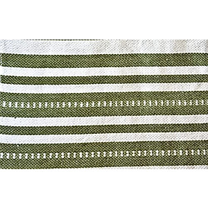 Yourtablecloth Cotton Kitchen Dishtowel Set – 18”x28” Oversized Kitchen Cloth – 100% Cotton – Super Soft Absorbent & Quick Dry Dishtowel – Standard Kitchen Towel–Pack of 5 Sage