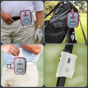 Golf Rangefinder with Slope, Golf Laser Rangefinder,1200 Yard Range Finder Golfing with Magnetic Holder, USB C Rechagreable, 7X Magnification, High-Precision Flag Lock Vibration, Fast Focus