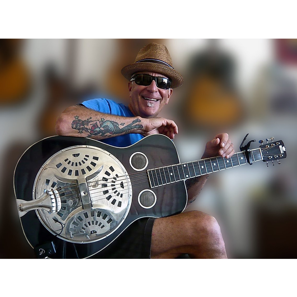 Myers Pickups Resonator Guitar Pickup with Flexible Micro-Gooseneck