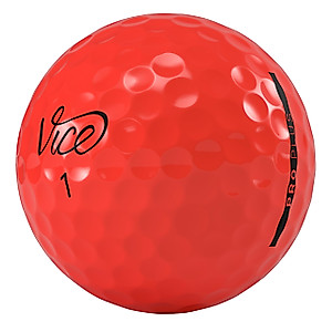 VICE Golf Pro Plus Red Golf Balls