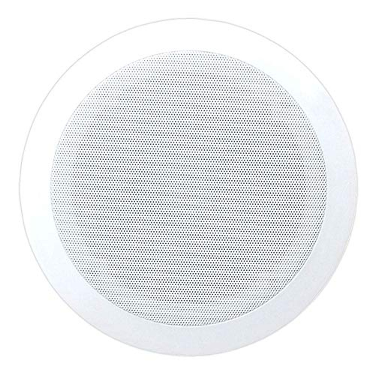 Pyle PDIC51RD 150 Watt 5.25 Inch Round Flush Mount in-Wall or Ceiling Home Audio Subwoofer Speaker System, Pack of 8, White