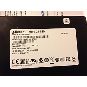 Crucial Technology MTFDDAT256MBF-1AN12ABYY Micron M600 256gb Msata Ssd