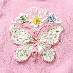 Unisex Baby Sweatshirt Waffle Knit Baby Clothes Long Sleeve Button up Lapel Knitted Sweaters Christmas Cardigan