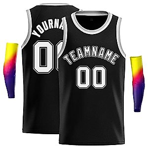 Custom Basketball Jersey 90’s Hip Hop Stitched & Printed Letters Number, Sports Jerseys for Men/Boy