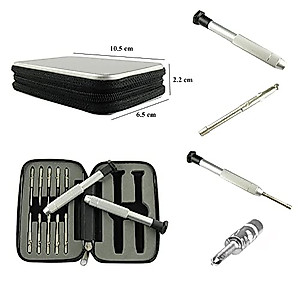 Pocket Precision Screwdriver Set, Pasway 12-pieces DIY Mini Precision Screwdriver Nutdriver Repair Tool Kit for Watch Mobile Pocket Clock Eyeglass Glasses Electronics