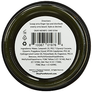 OKAY MEN BEARD POMADE 2oz / 59ml