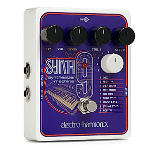 Electro-Harmonix SYNTH9 Synthesizer Machine Pedal
