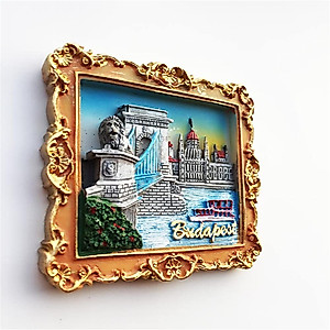 Budapest Hungary Fridge Magnet Souvenir Gift Decoration Magnetic Sticker Collection