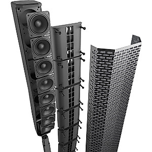 Electro-Voice Evolve 50M Portable Linear Column Array PA System, Black (EVOLVE50MBK)