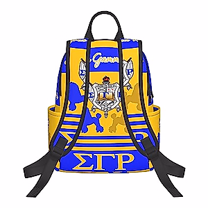 Sigma Gamma Rho Backpack, Lightweight And Versatile Laptop Bag Sister Backpack Gift
