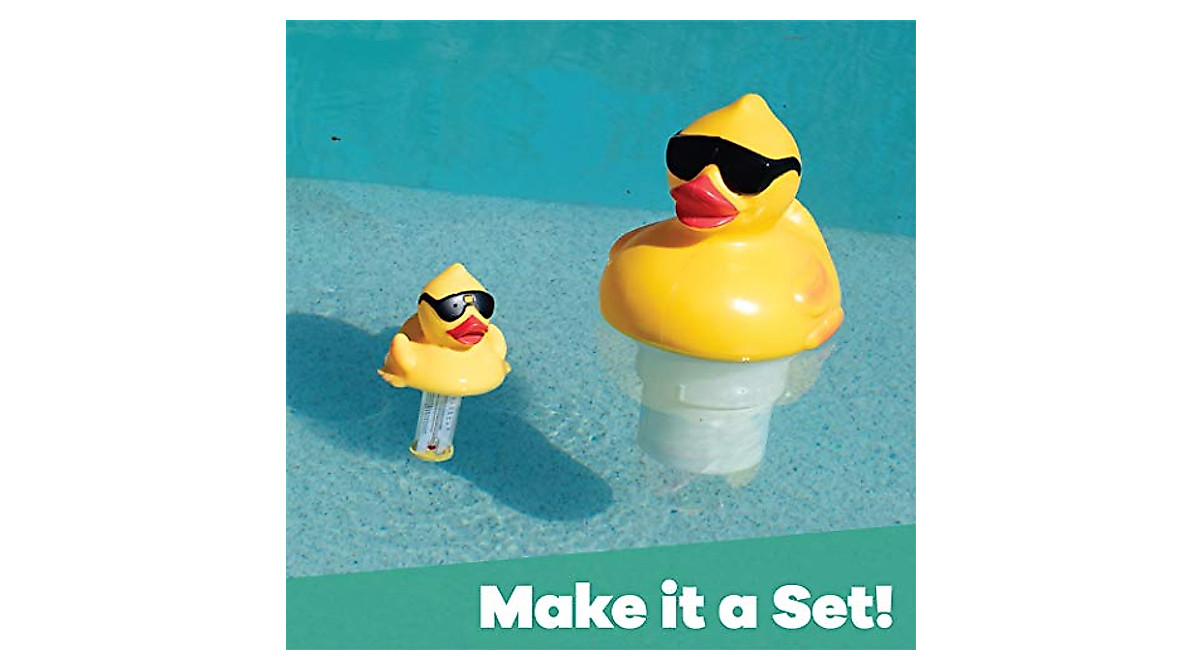 GAME 4002 Derby Duck, 3 Inch Chlorine, Five Tablet Capacity Above-or ...