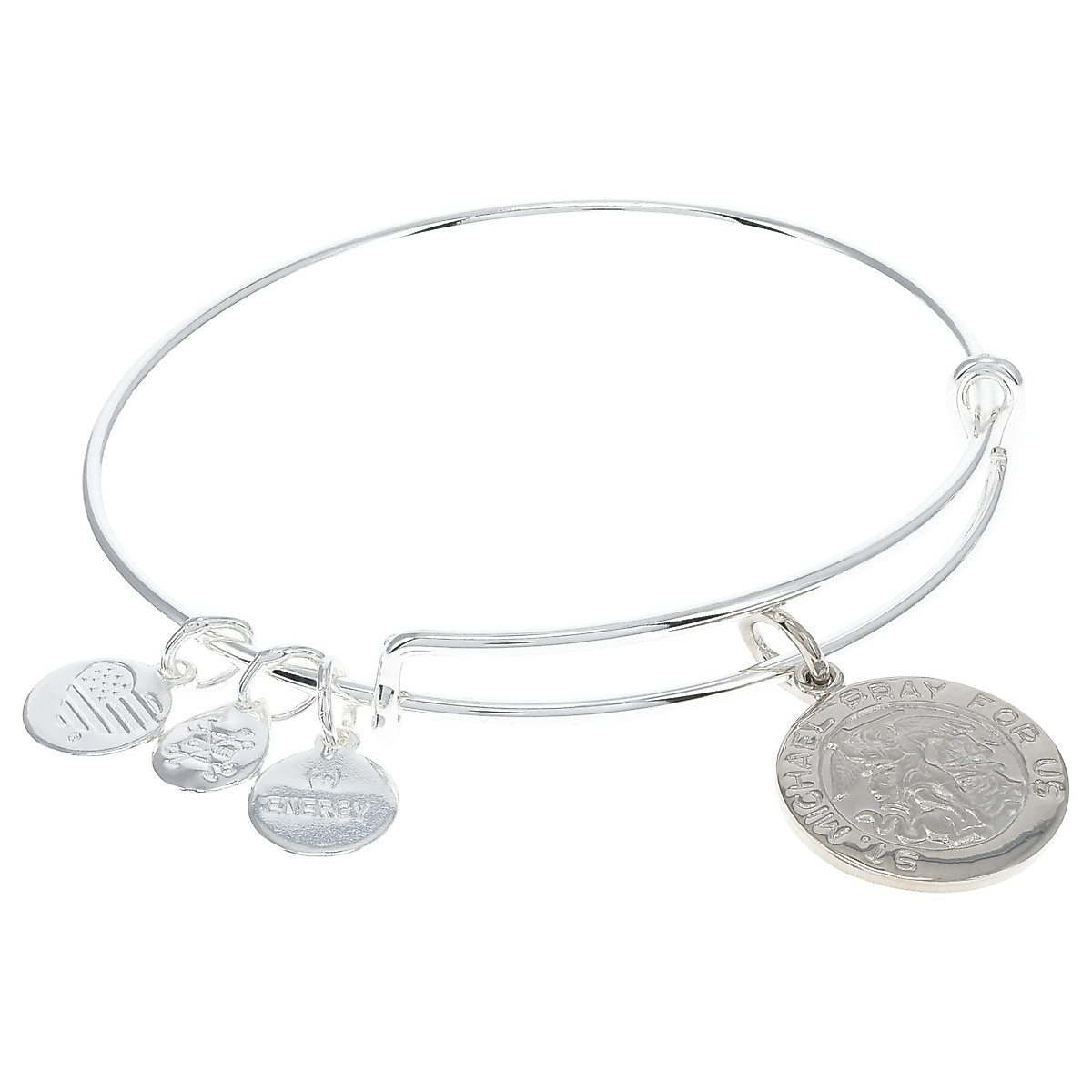 Alex and Ani St. Michael Charm Bangle Bracelet