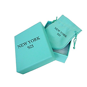 New York 925 Sterling Silver Sweet 16 Crystal Heart Ring