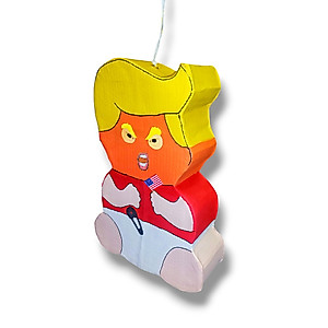 CTT Political Piñata - Baby Trump Large Decoration for Birthday Parties, Cinco de Mayo, Graduation & More, Adults, Baby Trump