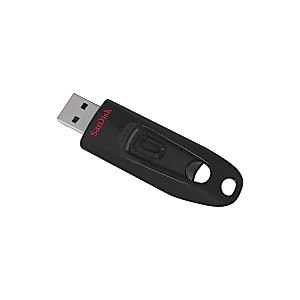 Sandisk Ultra USB flash drive, 128 GB, Black (SDCZ48-128G-A46)
