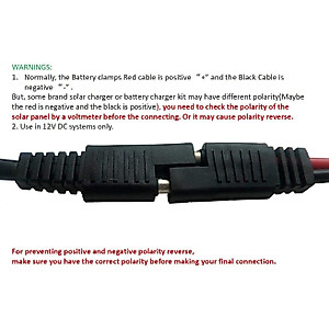 Sunway Solar Battery Charger SAE Adapters Connector,Solar Panel Combiner 3 to 1 Extension Wire for Expanding Solar Panel Battery Charger & Maintainer to One 12 Volt Battery