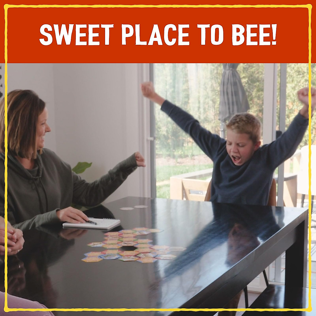 Grandpa Beck's Games The Bears and The Bees | Strategic Tile Laying Card Game for Kids, Teens, & Adults | from The Creators of Cover Your Assets | 2-5 Players 7+