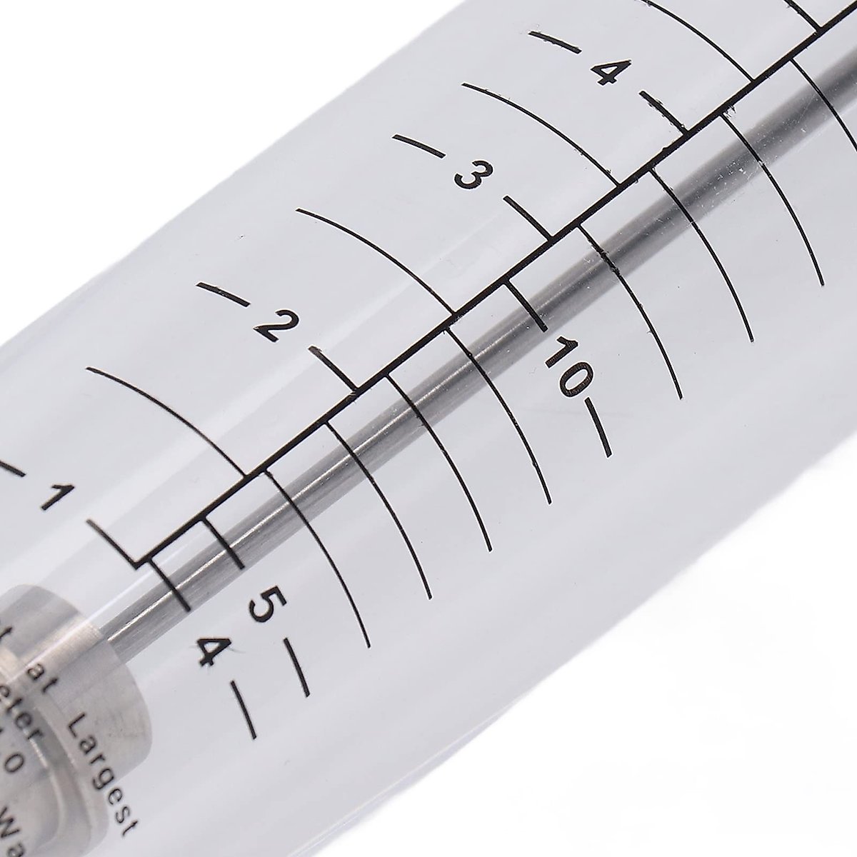 Alvinlite Flow Meter,Tube Type 1-10 GPM Flow Meter for Gas Liquid Pipeline Flowmeter Panel Type Flow Meter for Water Industrial Field