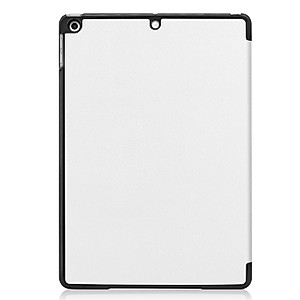 TiKeDa Case for iPad 9th/8th/7th Generation,iPad 10.2 2021/2020/2019,Slim Stand Hard Back Protective Smart Cover Case for iPad 9th 8th 7th Gen 10.2 (White)