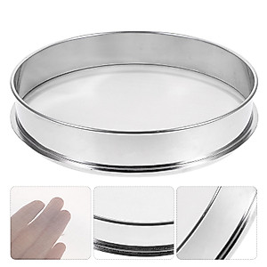 Cabilock Stainless Steel Flour Sifter 150 Fine Mesh Baking Sifter Sieve 30cm