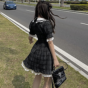 Mfacl Cute Lolita Dress Skirt Summer Dresses Japanese Soft Girl Cute X-Large