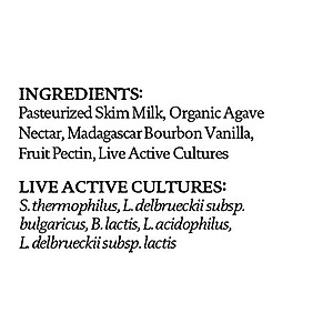 siggi’s® Icelandic Strained Nonfat Yogurt, Vanilla, 24 oz. – Thick, Protein-Rich Yogurt Snack