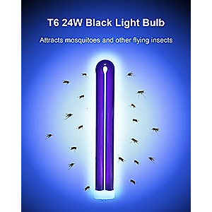 Dichroma BB-40blk 40W Black Light Replacement Bulb for Black Flag Model BZ-40BLK, BZ-40DX, BZ-40MAX, and Stinger Model B4045-4 UVB45 Bug Zapper, 2 Pack