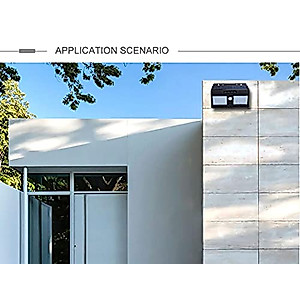 Wall Lampled Street Light Pir Motion Sensor Solar Garden Light Outdoor Waterproof Wall Lamp Solar Light for Home Garden Fence Stair asshow