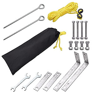 Yescom 6.6'x8.2' Car Side Awning Rooftop Pull Out Tent Shelter PU2000mm UV50+ Shade SUV Outdoor Camping Travel Grey